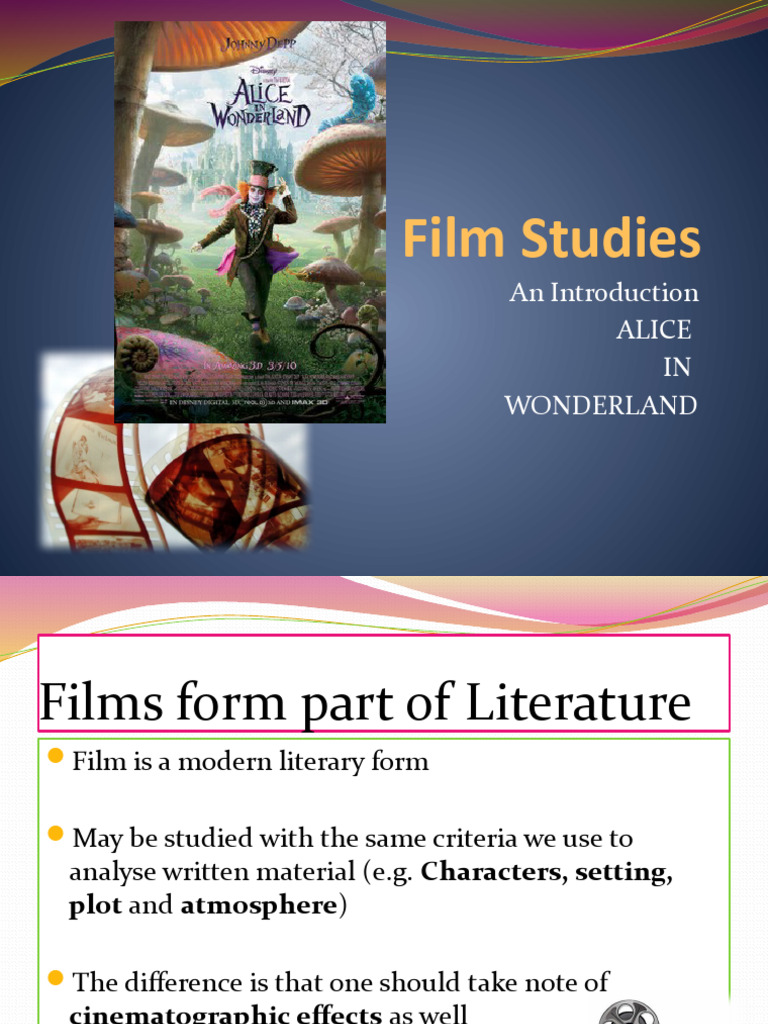 Film Study Alice Introduction | PDF | Mystery, Thriller & Crime Fiction ...