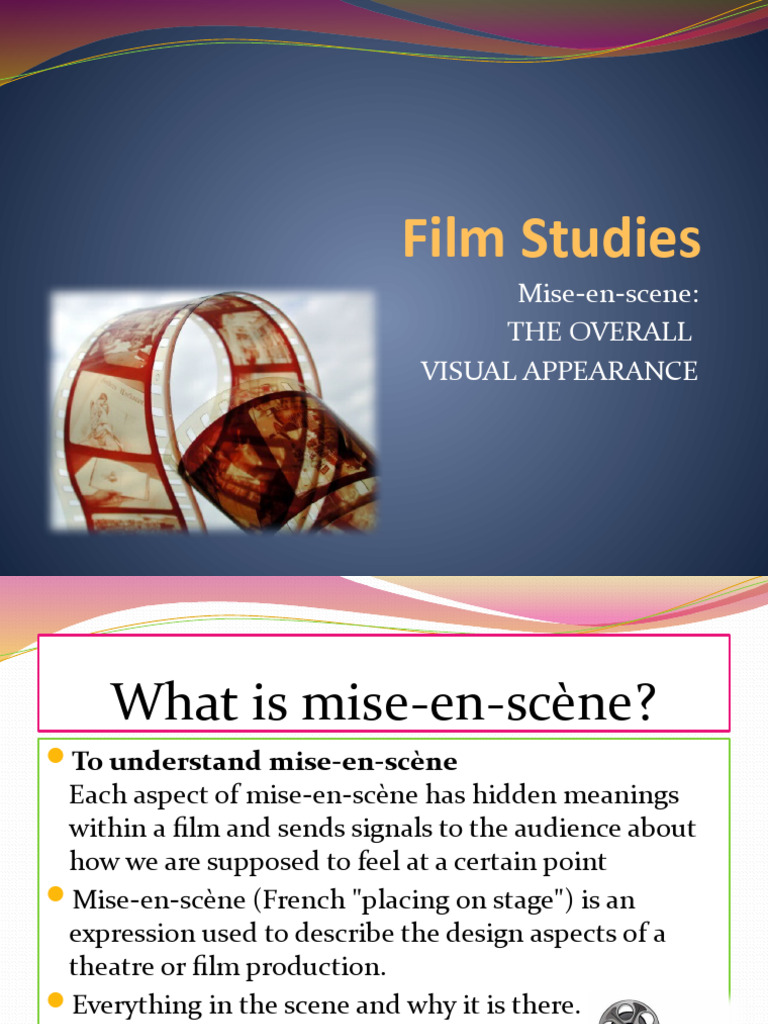 Film Studies Mise en Scene | PDF | Art