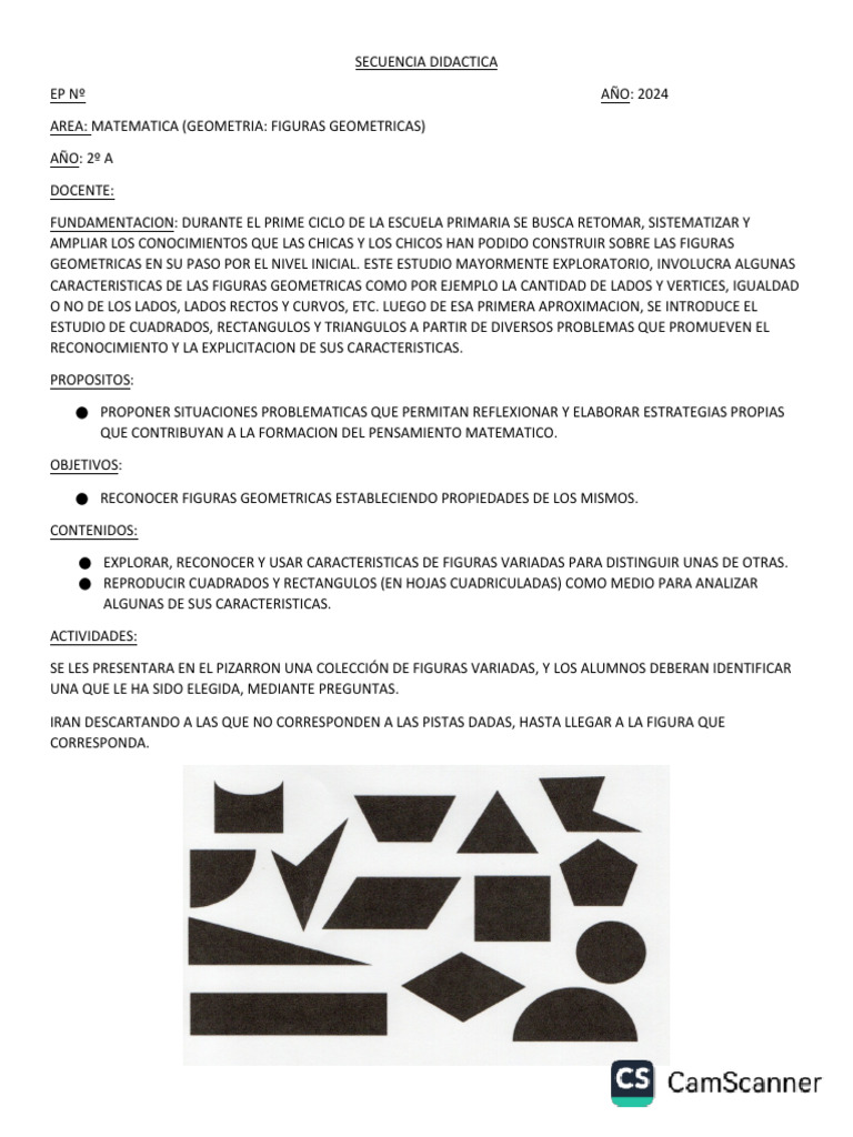 Figuras Geométricas 2do | PDF | Geometría | Educación primaria