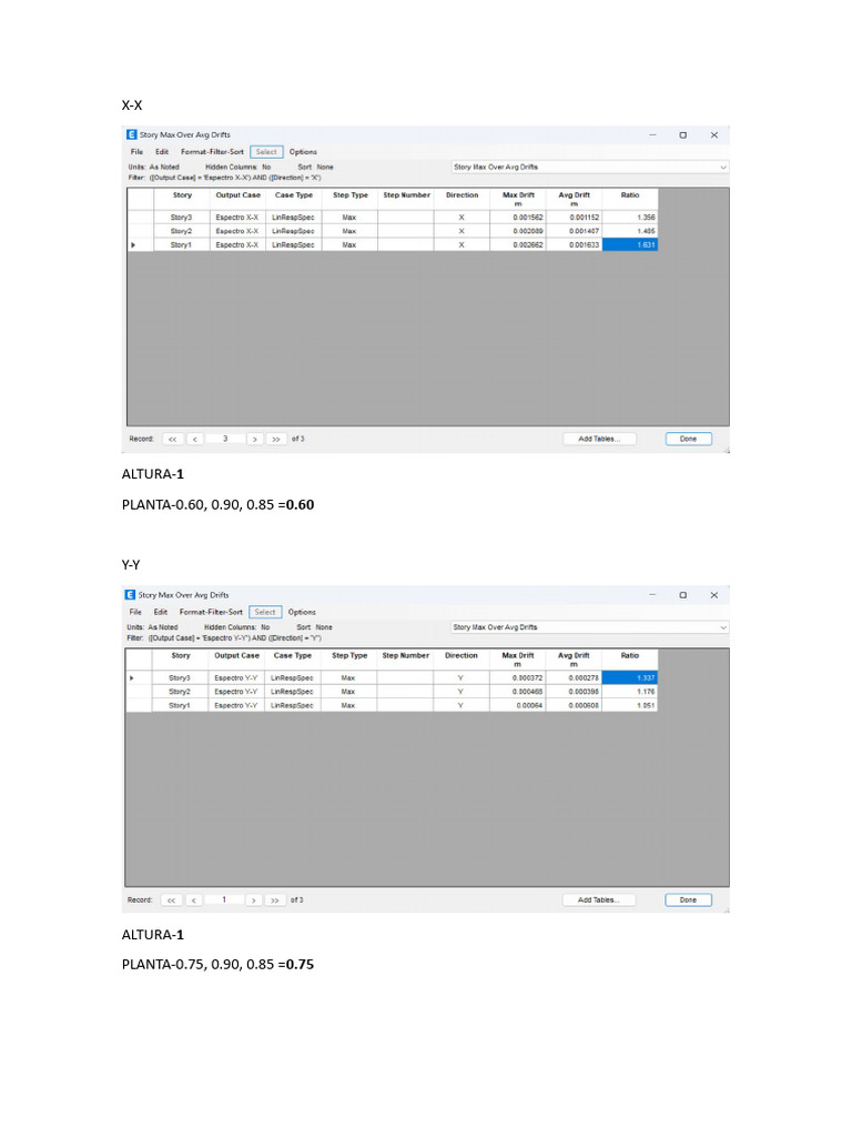 Capturas Etabs | PDF