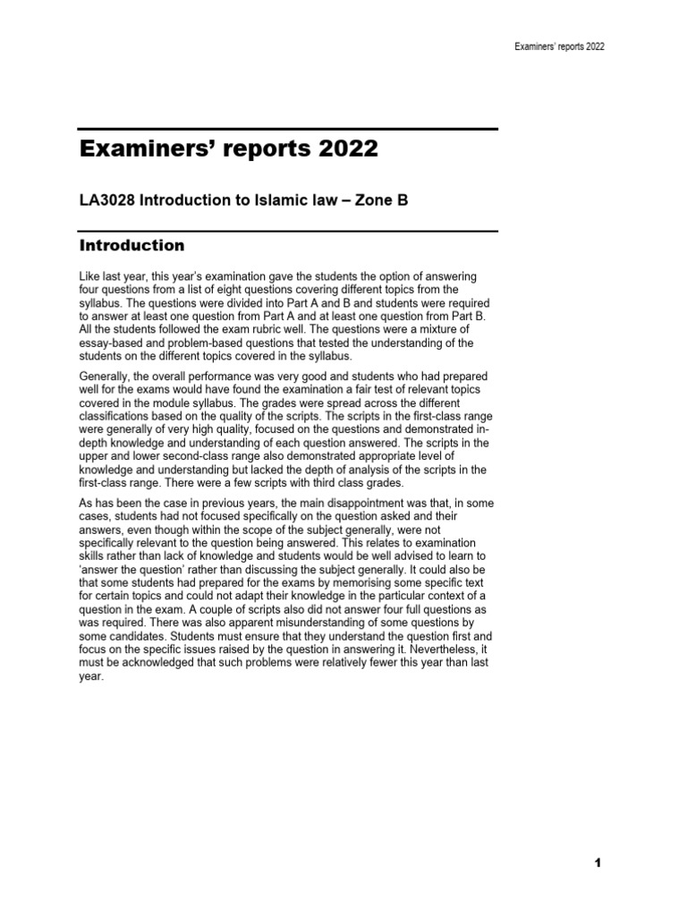 islamic-report-2022-B | Download Free PDF | Sharia | Crimes