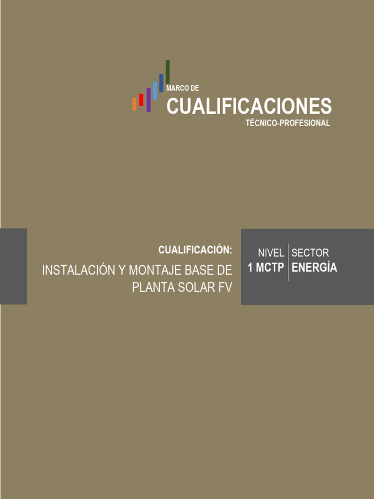 Instalación y Montaje Planta Solar FV | PDF | Fotovoltaica | Sistema ...