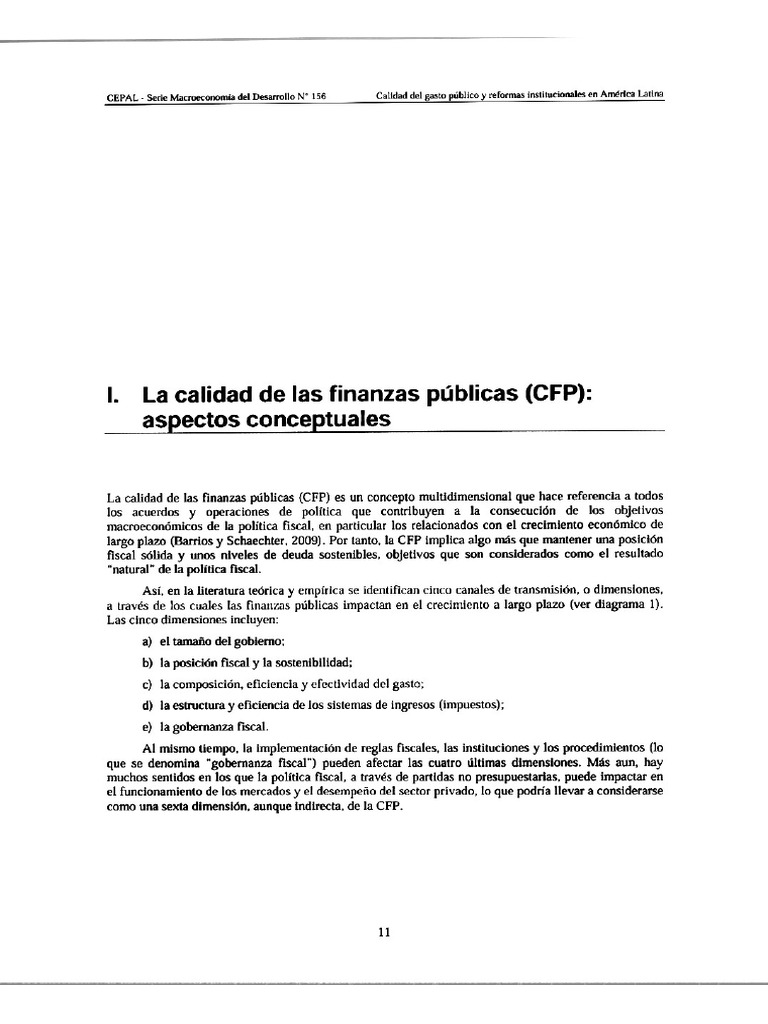 Resumen-Calidad Del Gasto Público OCDE | PDF