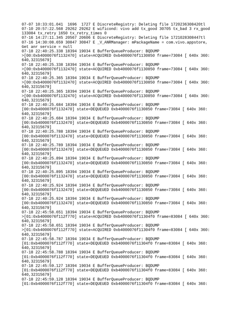 Log | PDF | Software | Computing