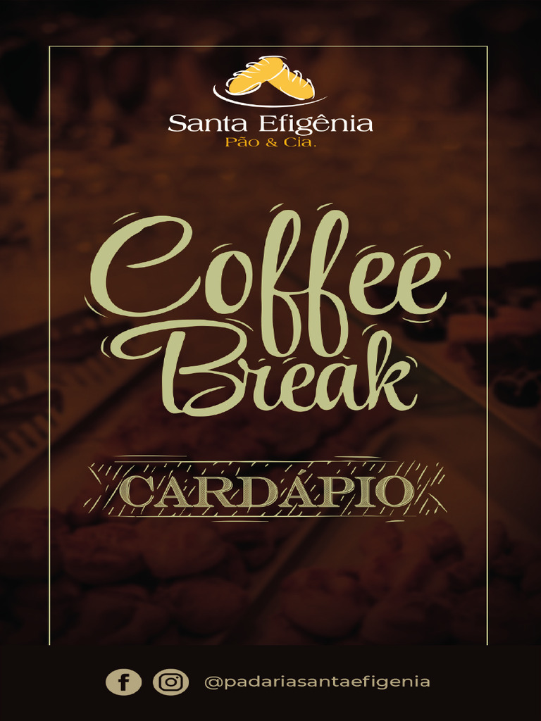 Cardapio Coffee Break | PDF | Queijo | Alimentos