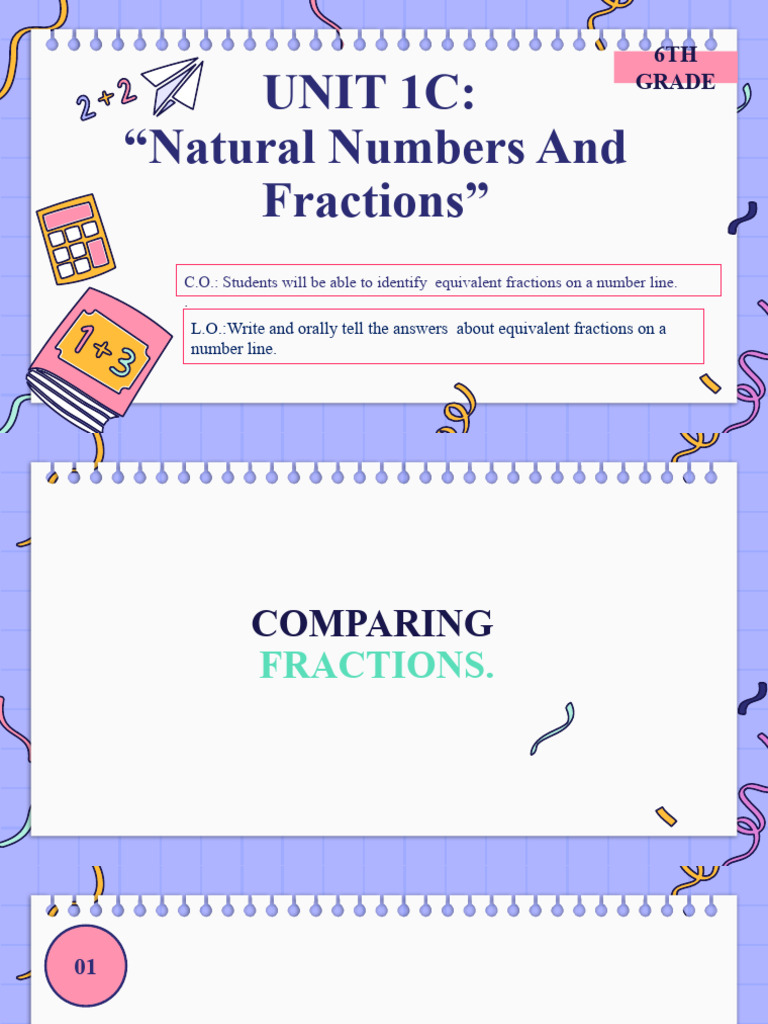 Unit 1b PPT4 Fractions 6th Graders | PDF | Mathematics