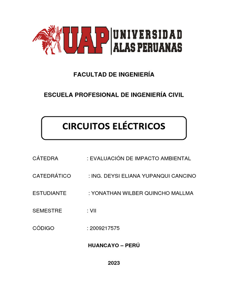 Circuitos Electricos | PDF | Corriente eléctrica | Electricidad