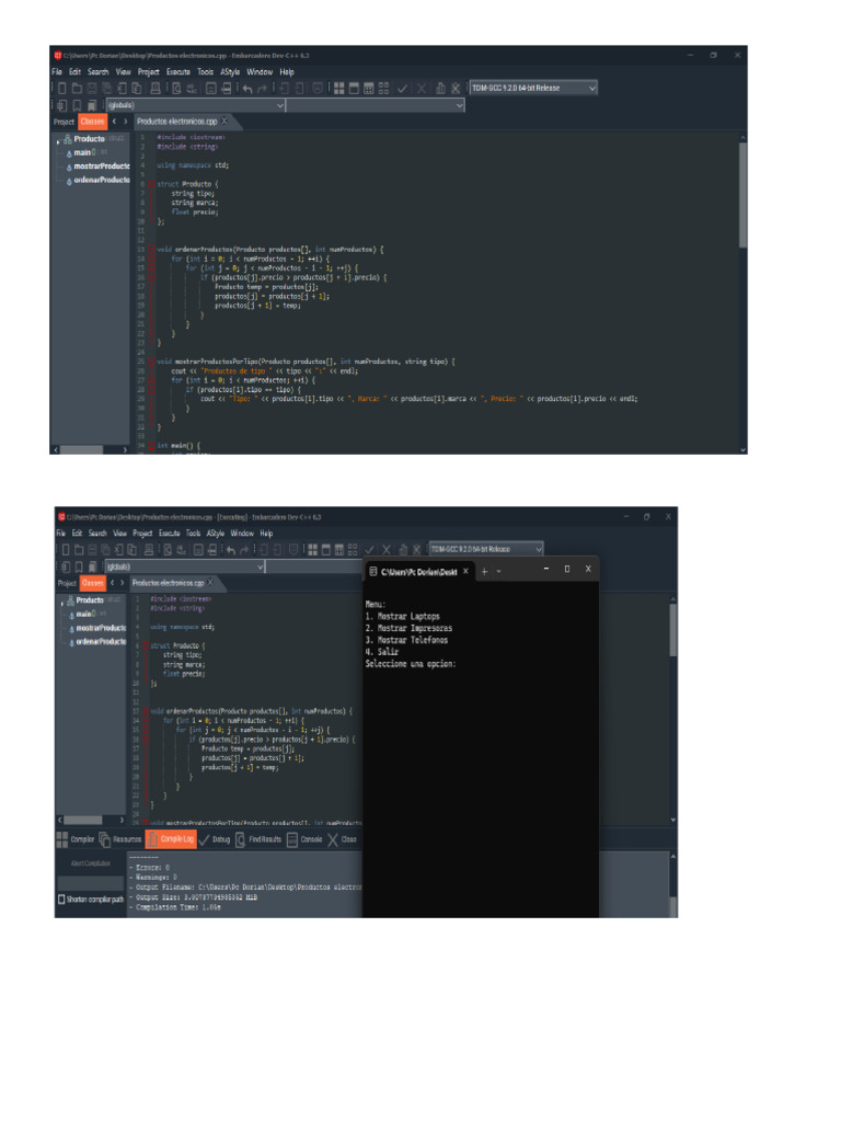 Ejercicio 1 | PDF | Paradigmas de programación | C