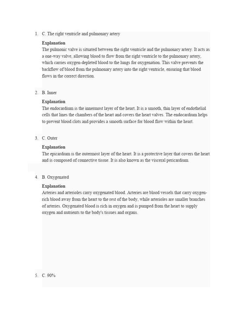 NHA Practice Test Questions Answers Third Set | PDF | White Blood Cell ...