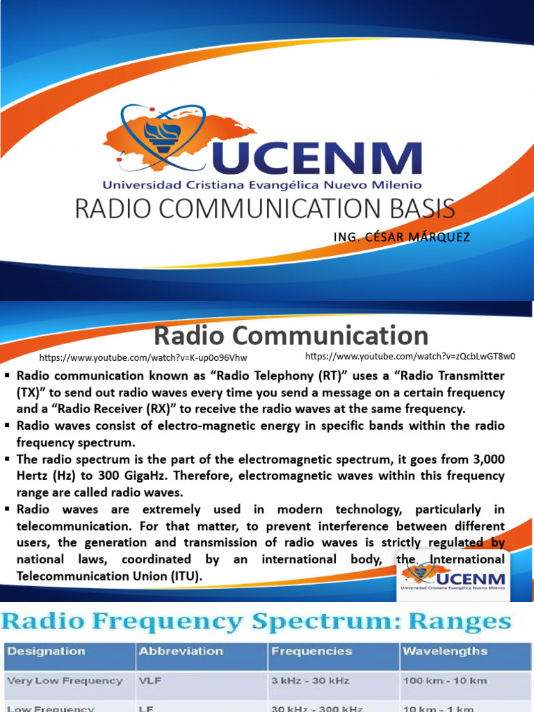 Radio Communication Basis | PDF | Radio Propagation | Ionosphere