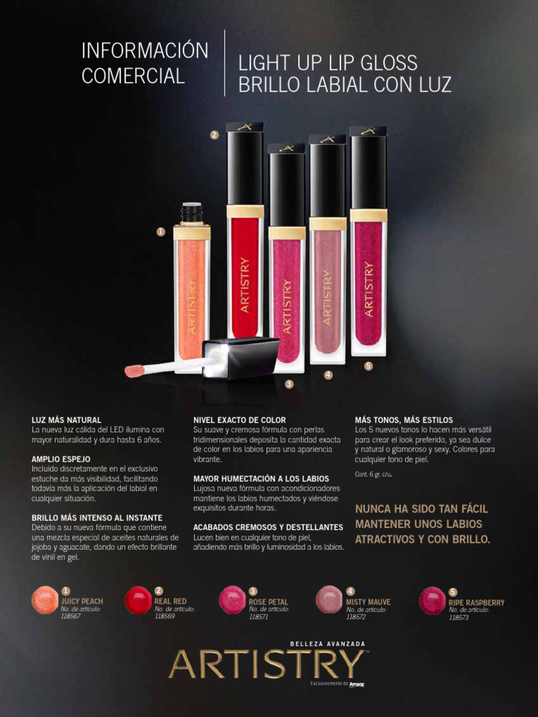 Brillo Labial | PDF | Ligero | Radiación electromagnética