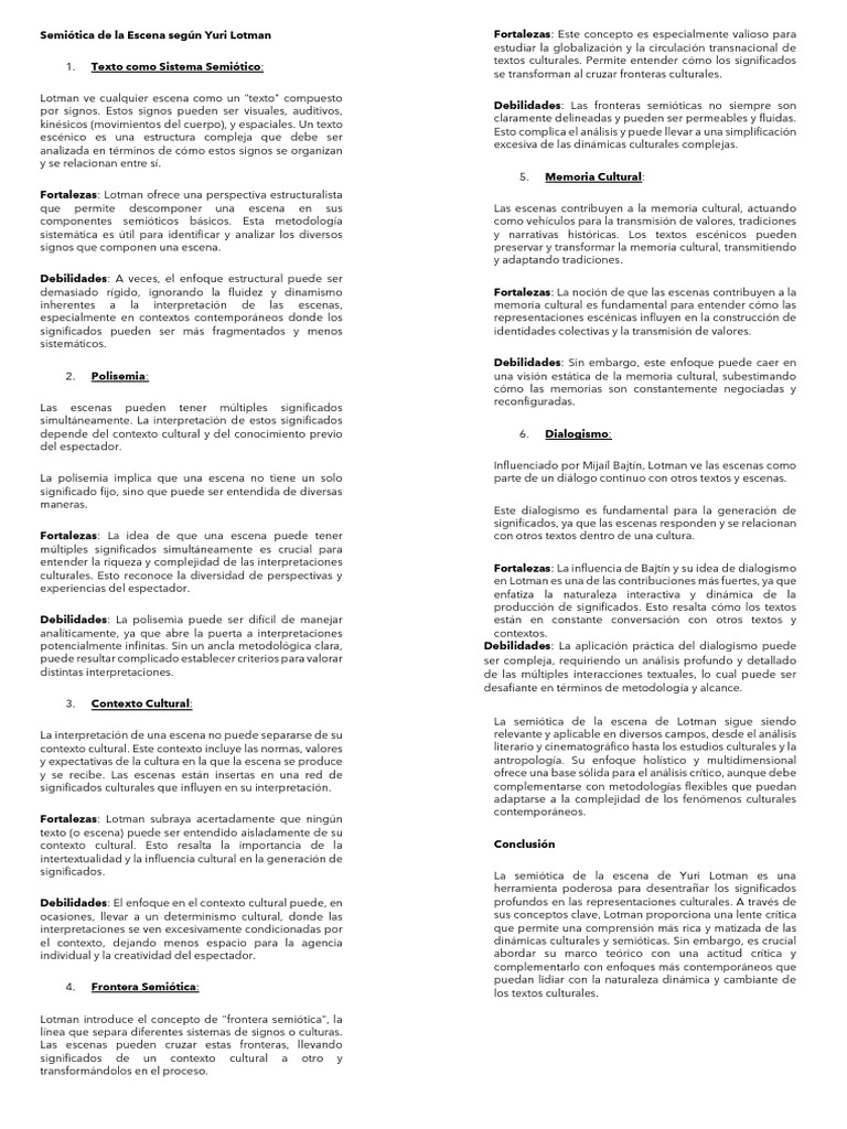 Semiótica de La Escena Según Yuri Lotman | PDF | Semiótica | Romeo y ...