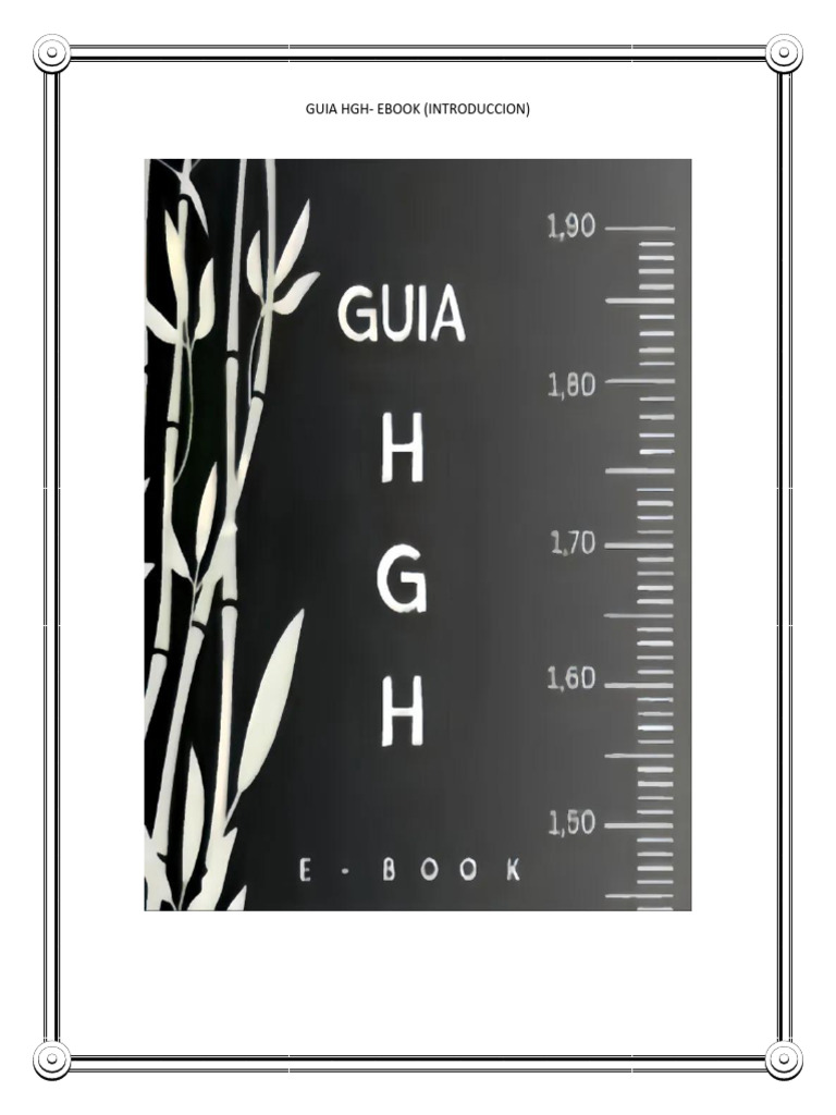 Guia HGH Introduccion | PDF | Hormona de crecimiento | Desarrollo personal