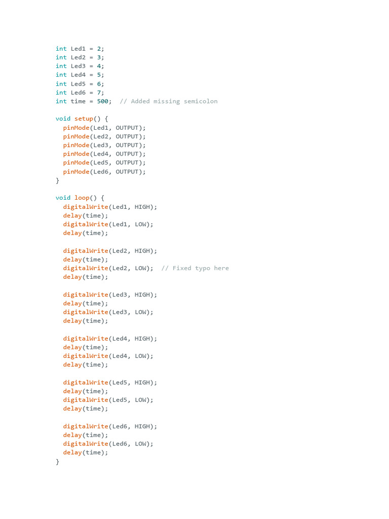 Int Int Int Int Int Int Int Void: // Added Missing Semicolon | PDF