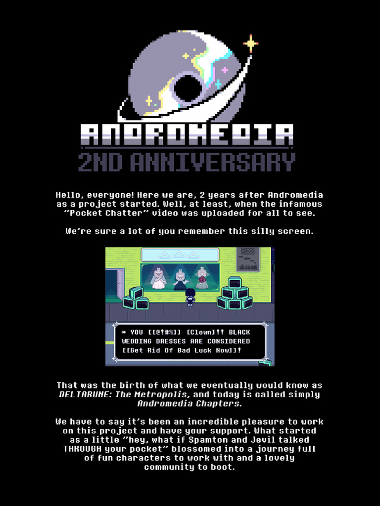 Andromedia 2ND ANNIVERSARY | PDF