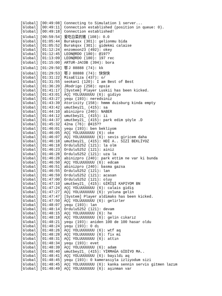Chat 2024 07 24 Log | PDF