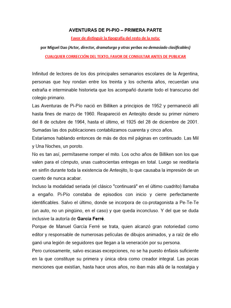 El Pollito Que Imponía El Orden 1ra Parte Pdf
