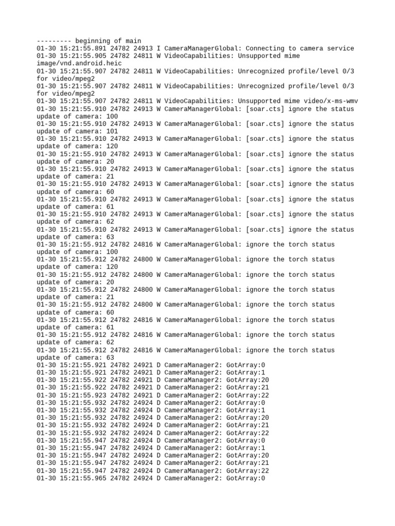 Logcat 1706608315723 | PDF | Computing | Software