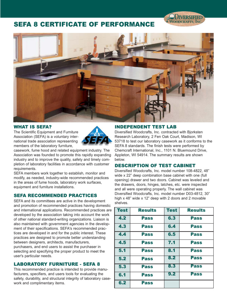 SEFA Test Flyer | Download Free PDF | Door | Acid