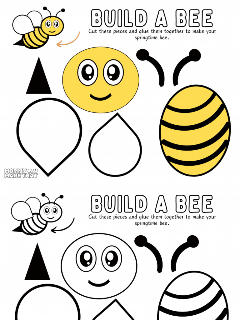 Build A Bee Craft 1 | PDF