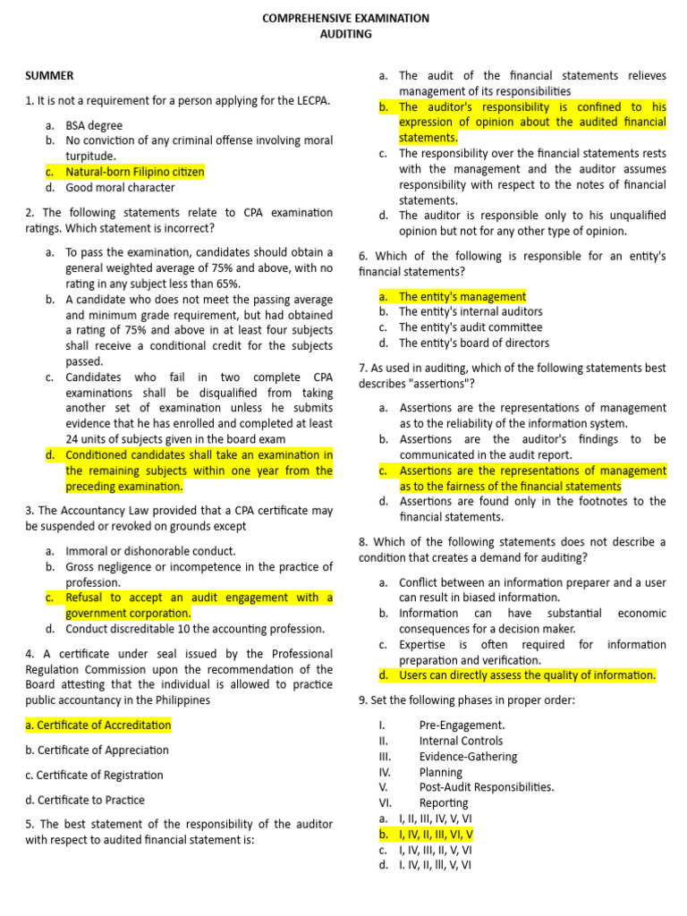 Auditing | PDF | Audit | Internal Control