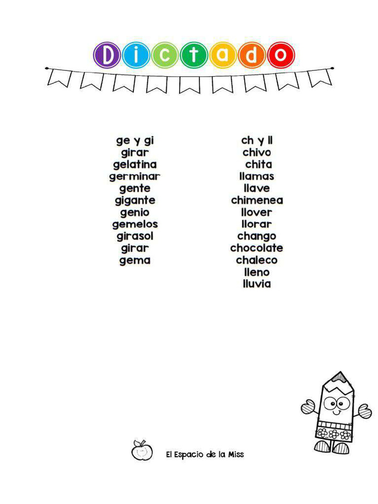 Detective de La Sílabas | PDF