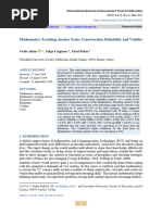 Acadience Math Benchmark Goals | PDF | Risk | Goal