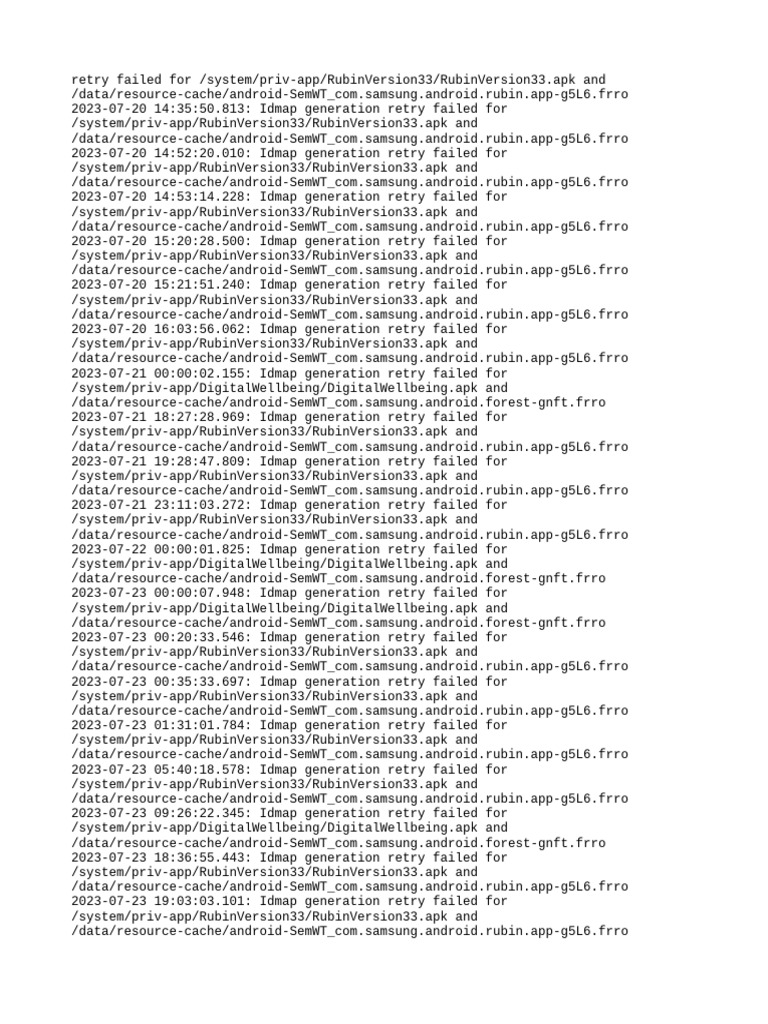 Lom Log | PDF | Android (Operating System) | Android (Robot)