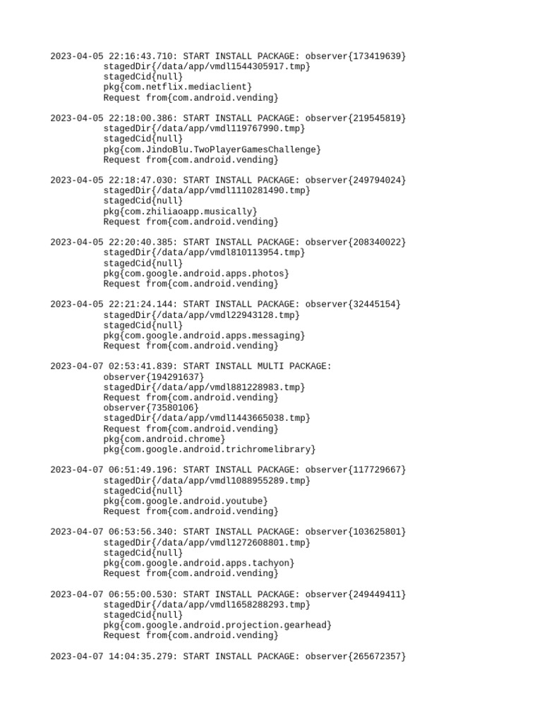 PM Debug Info | PDF | Android (Operating System) | Mobile Linux
