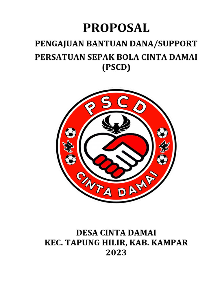 PROPOSAL PSCD Terbaru | PDF