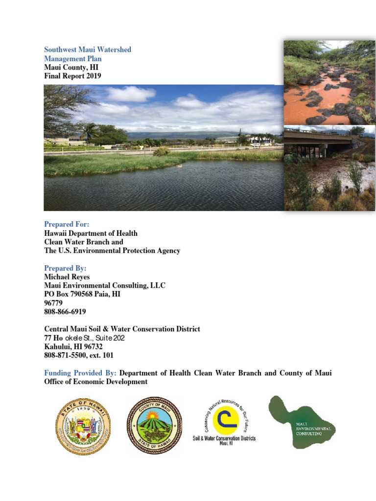 SMWP Final December 2019 | PDF | Clean Water Act | Water Quality