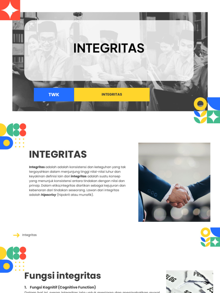 Memahami Konsep dan Manfaat Integritas | PDF