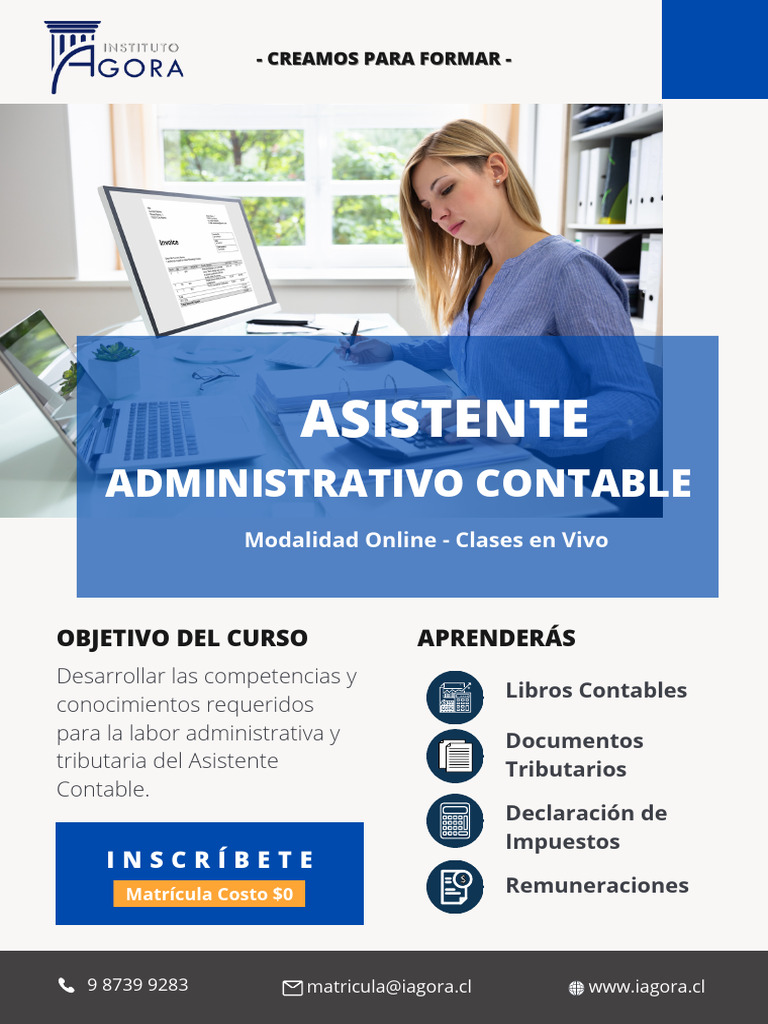 Curso Online de Asistente Contable | PDF | Contador | Contabilidad