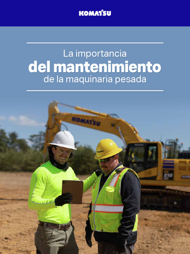 V2 - La Importancia Del Mantenimiento de La Maquinaria Pesada | PDF | Neumático | Agua