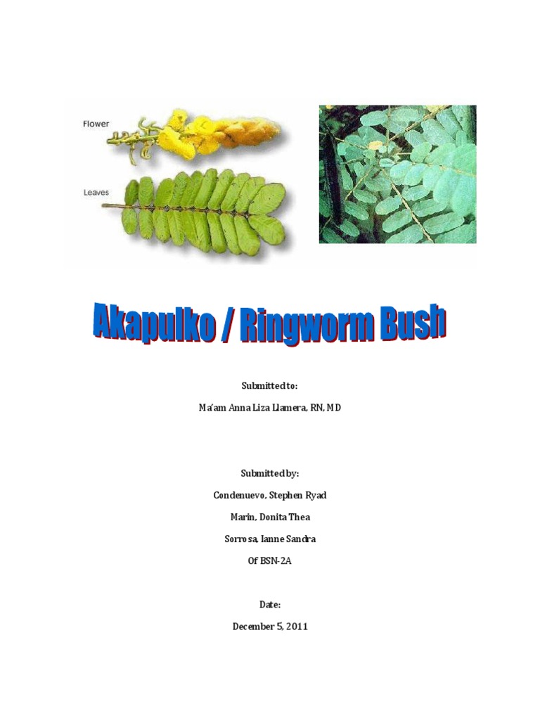 Akapulko | PDF | Herbalism | Medicine