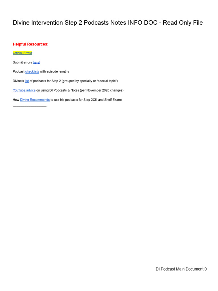 Main Dip Step 2ck Notes Info Doc - Read Only | PDF | Pregnancy | Childbirth