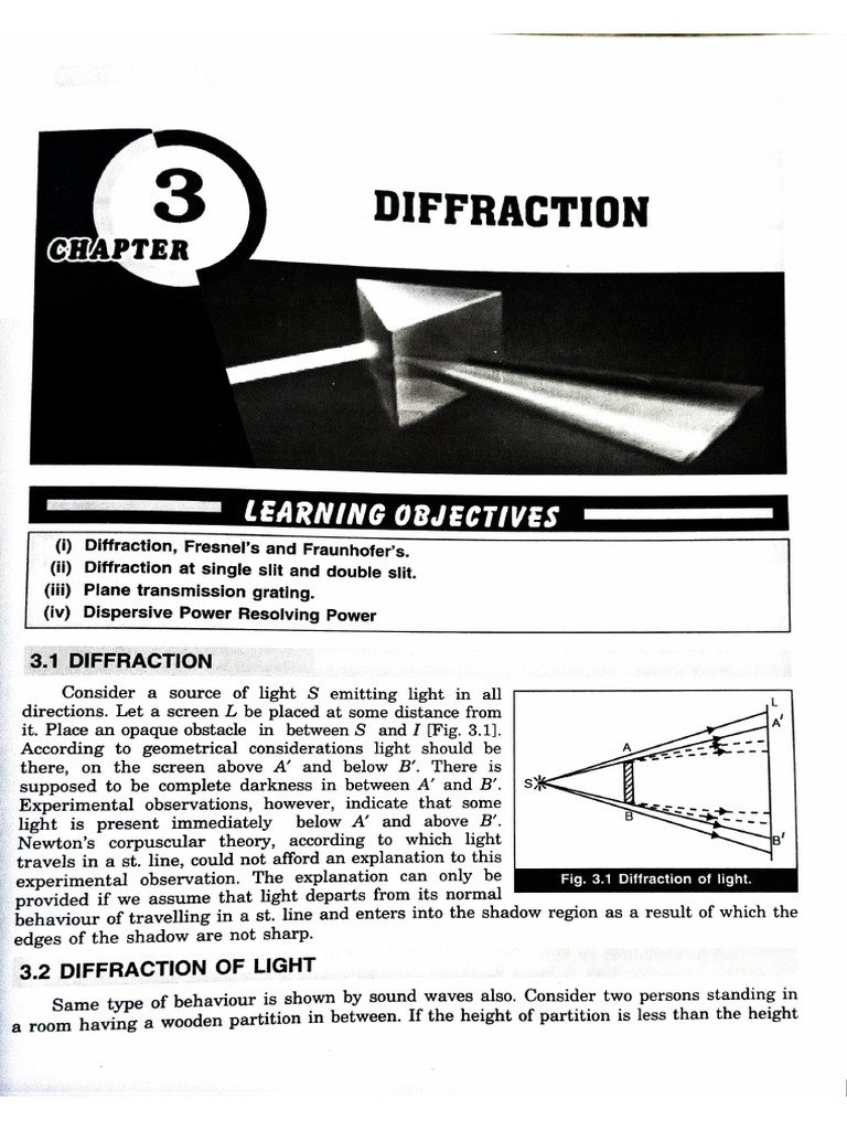 Diffraction | PDF