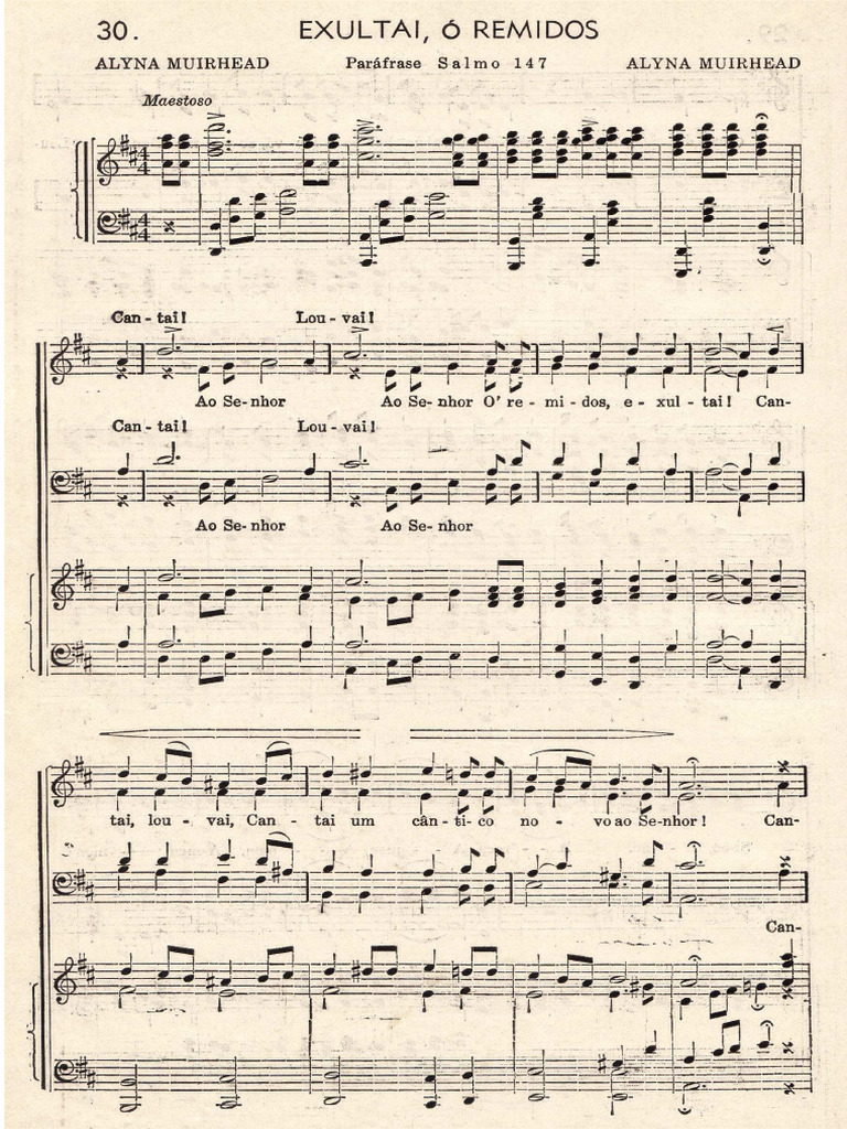 Antema Celeste 30 Exultai o Remidos | PDF