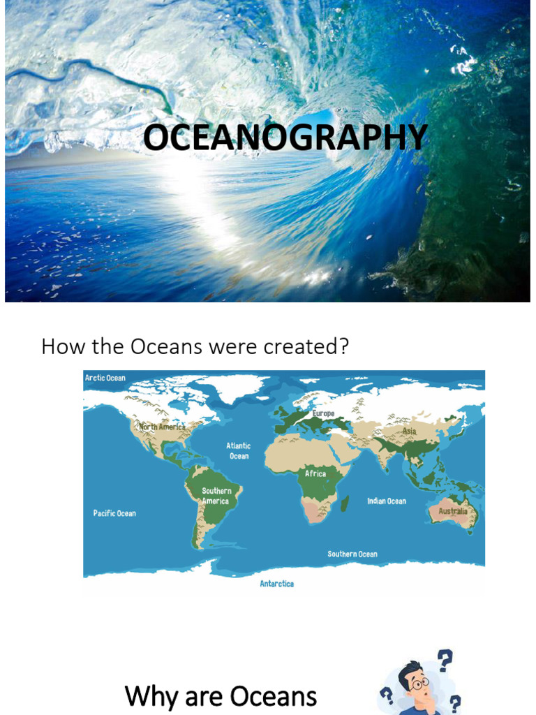 OIAS MATERIAL 1700561002 UPSC Class 10 - Oceanography | PDF | Oceans | Sea