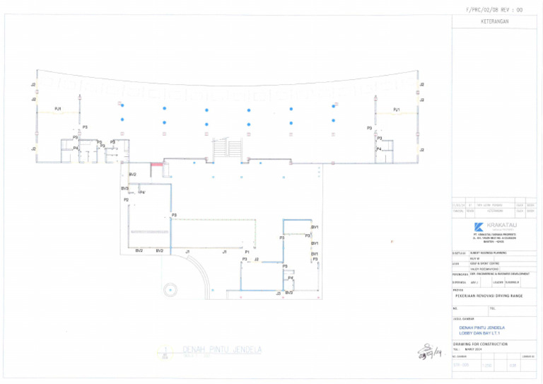 Denah Pintu Jendela Lobby & Bay Lt. 1 | PDF