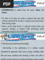 Basic Cheer Motions | PDF | Wellness