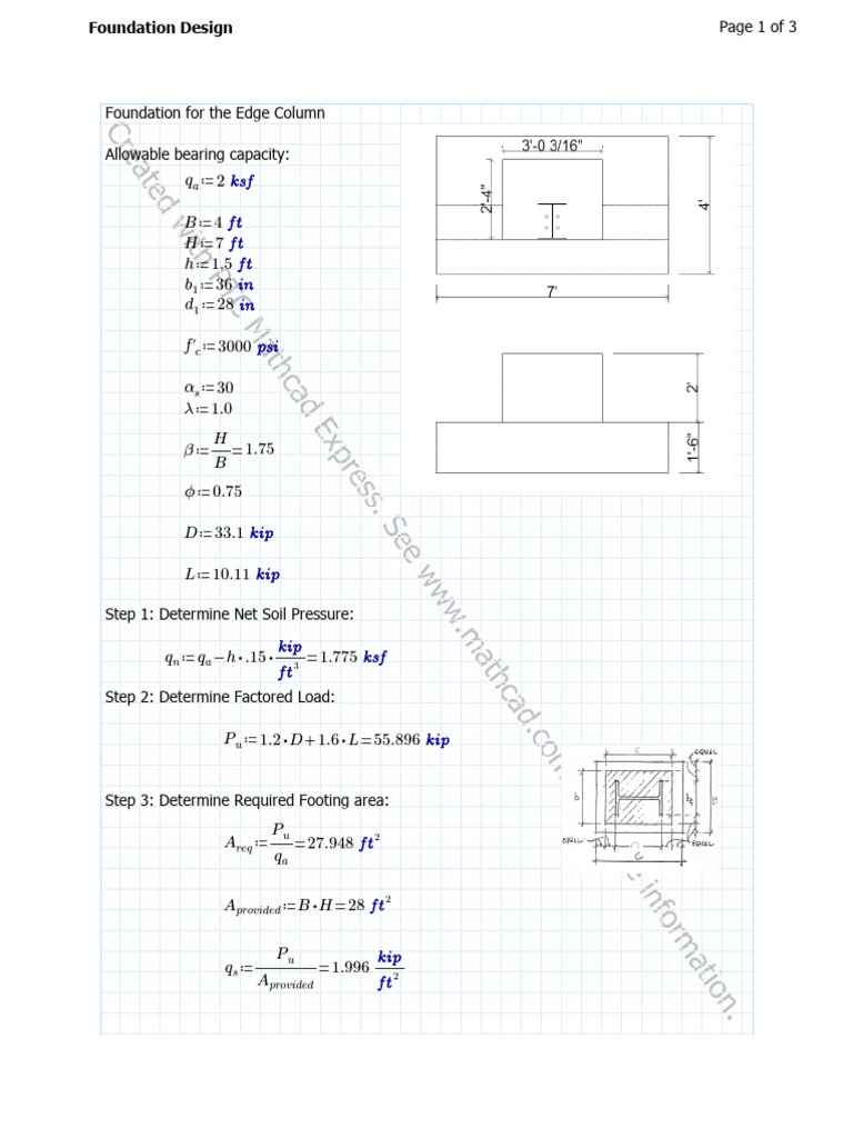 Foundation Design | PDF | Mechanics | Solid Mechanics