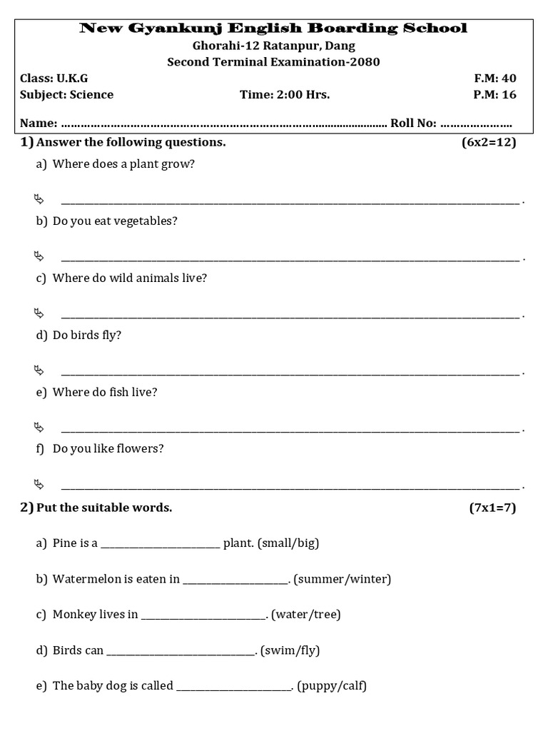 UKG | PDF | Teaching Methods & Materials