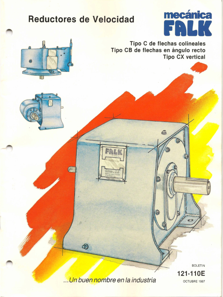 REDUCTORES C 1 Falk | PDF | Caballo de fuerza | Engranaje