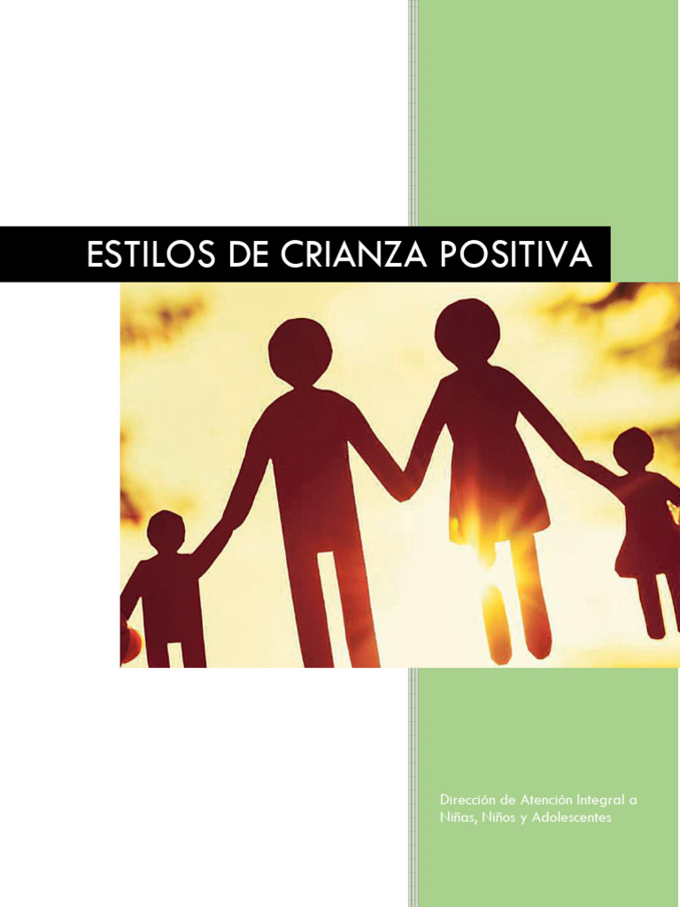 Estilos de Crianza Positiva - Manual Final 1 | PDF | Familia | Adultos
