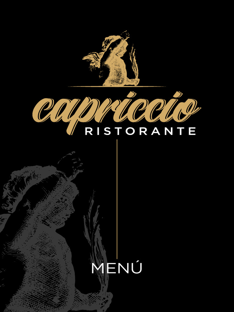 Menu Capriccio 1 | PDF | ensalada | Cocina italiana