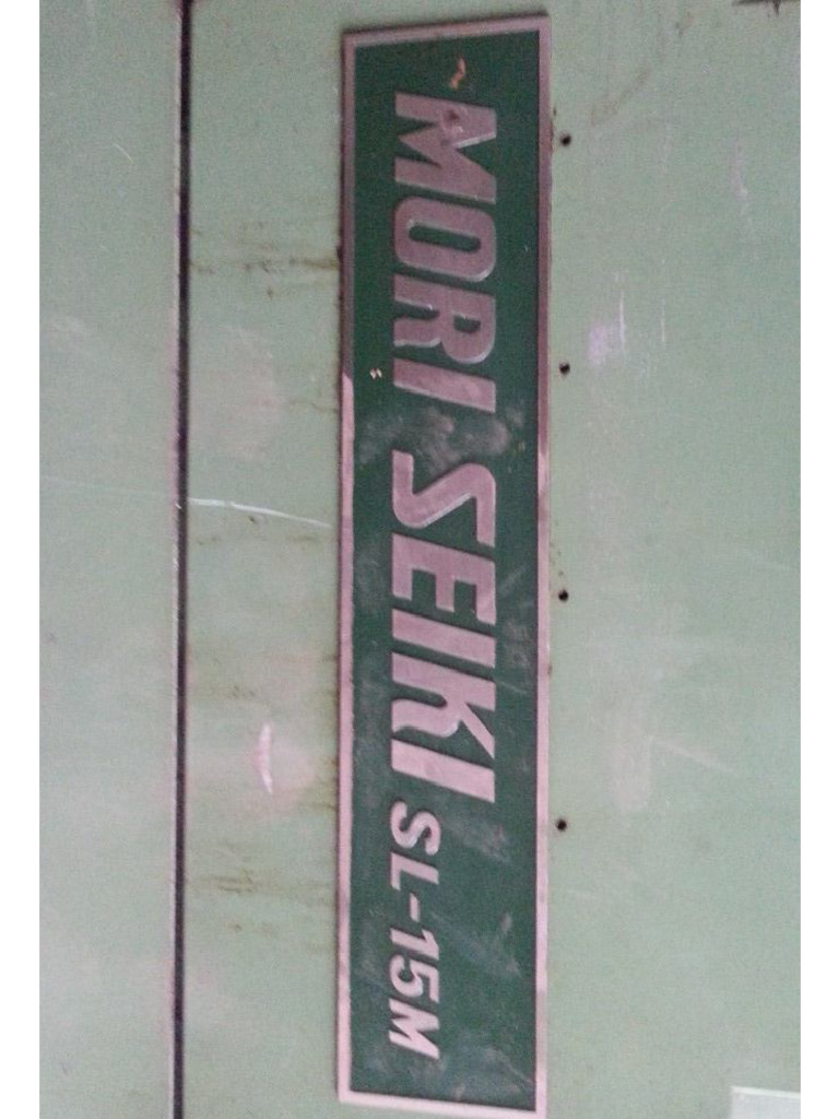 Mori Seiki sl15 | PDF