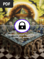 Johan Liebert Manipulation Tactics | PDF