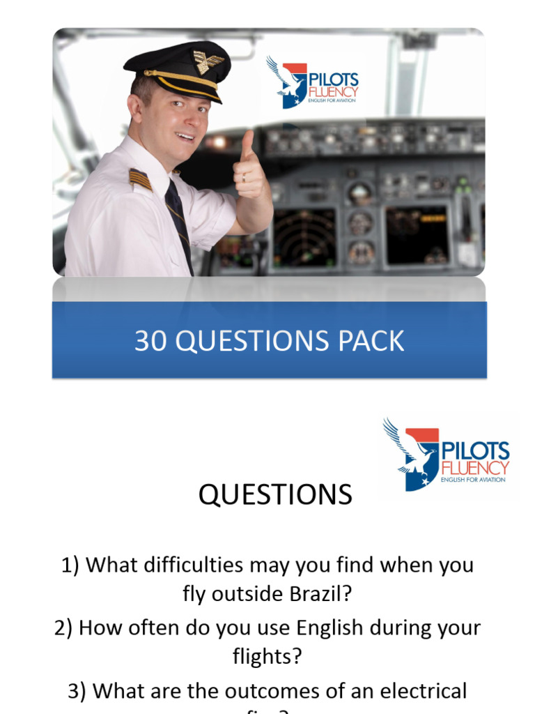 30 QUESTIONS PACK | Download Free PDF | Air Traffic Control | Aviation