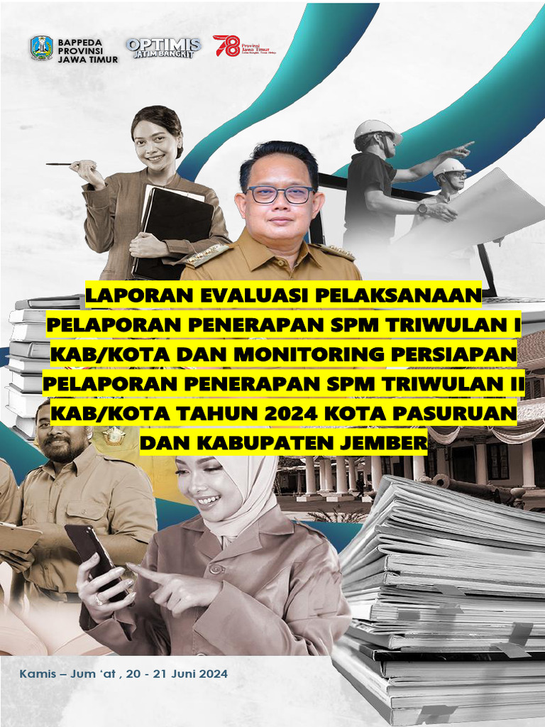 Rev Output SPM - Monev SPM Kota Pasuruan Dan Kabupaten Jember | PDF